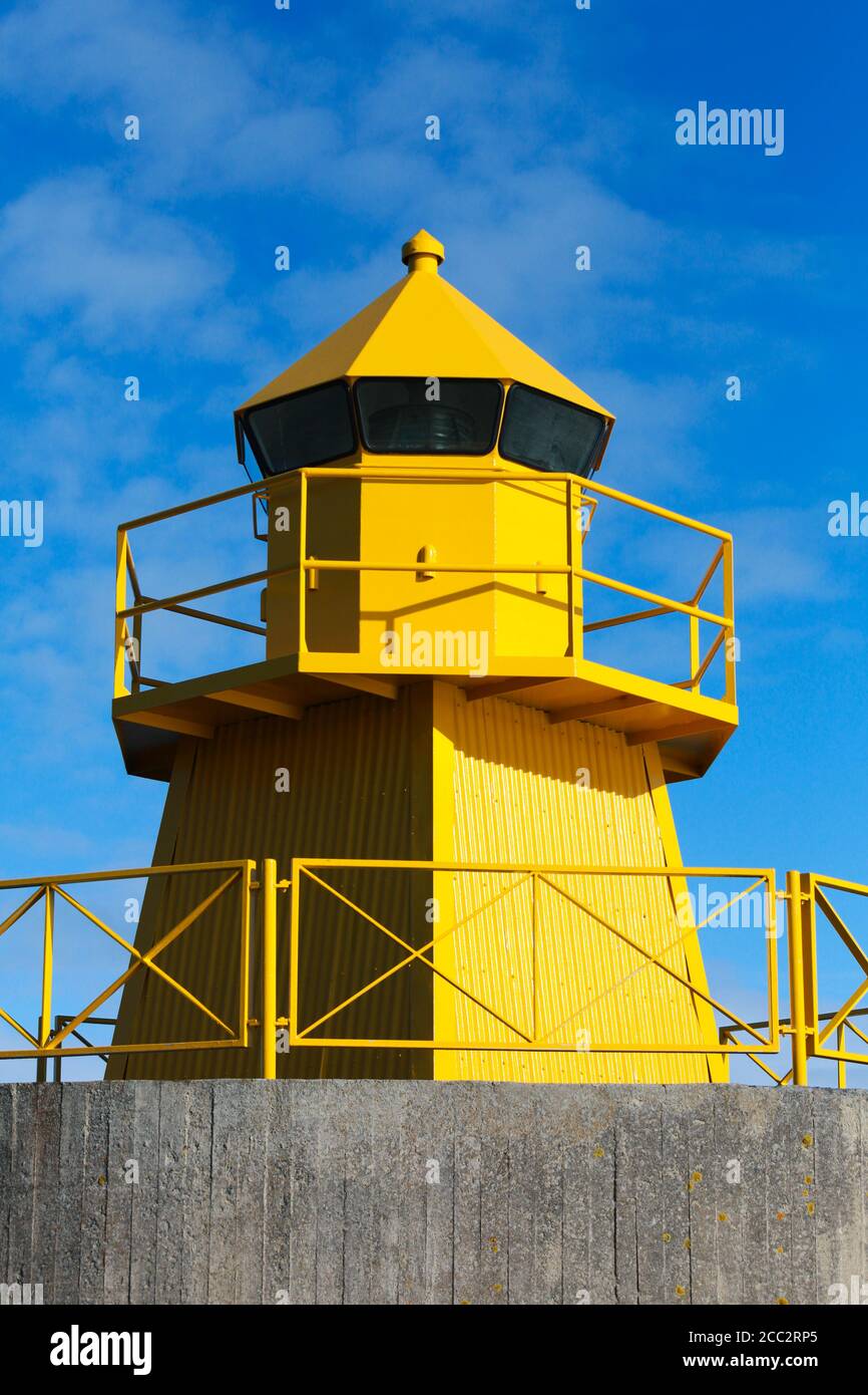 Yellow lighthouse hi-res stock photography and images - Alamy