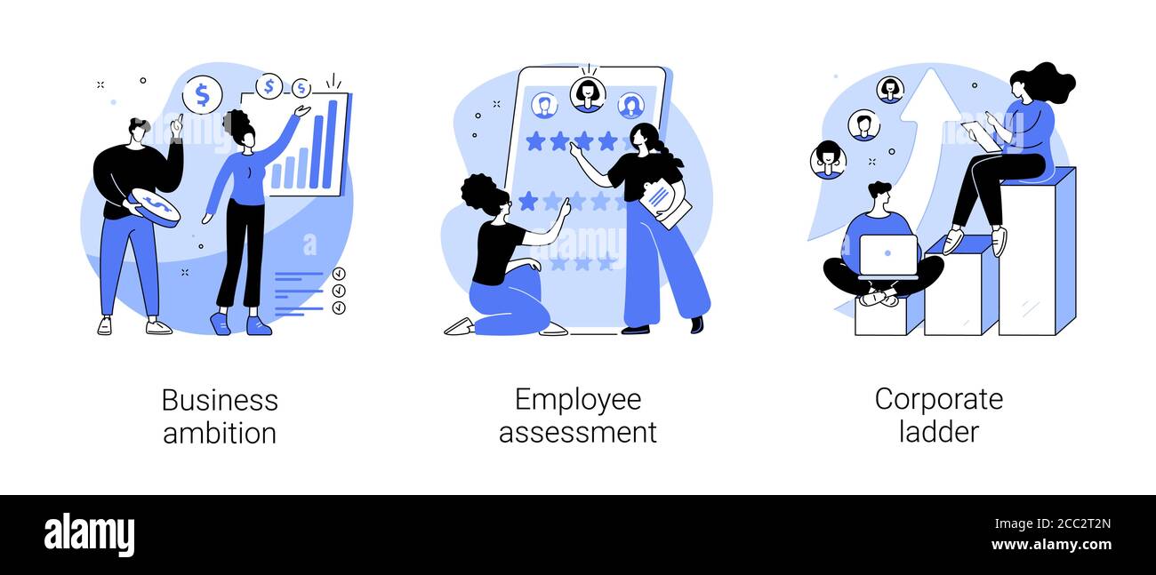Personal growth abstract concept vector illustrations Stock Vector ...