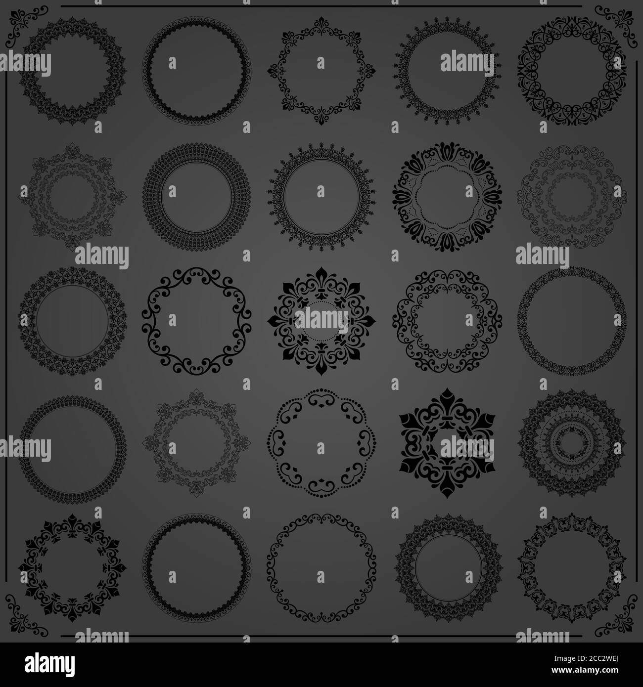 Luxury graphic background different Black and White Stock Photos ...