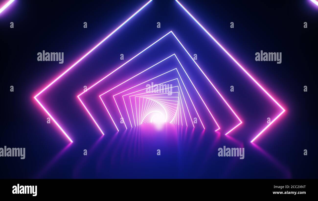 Abstract neon background. ultraviolet backdrop with bright glowing ...