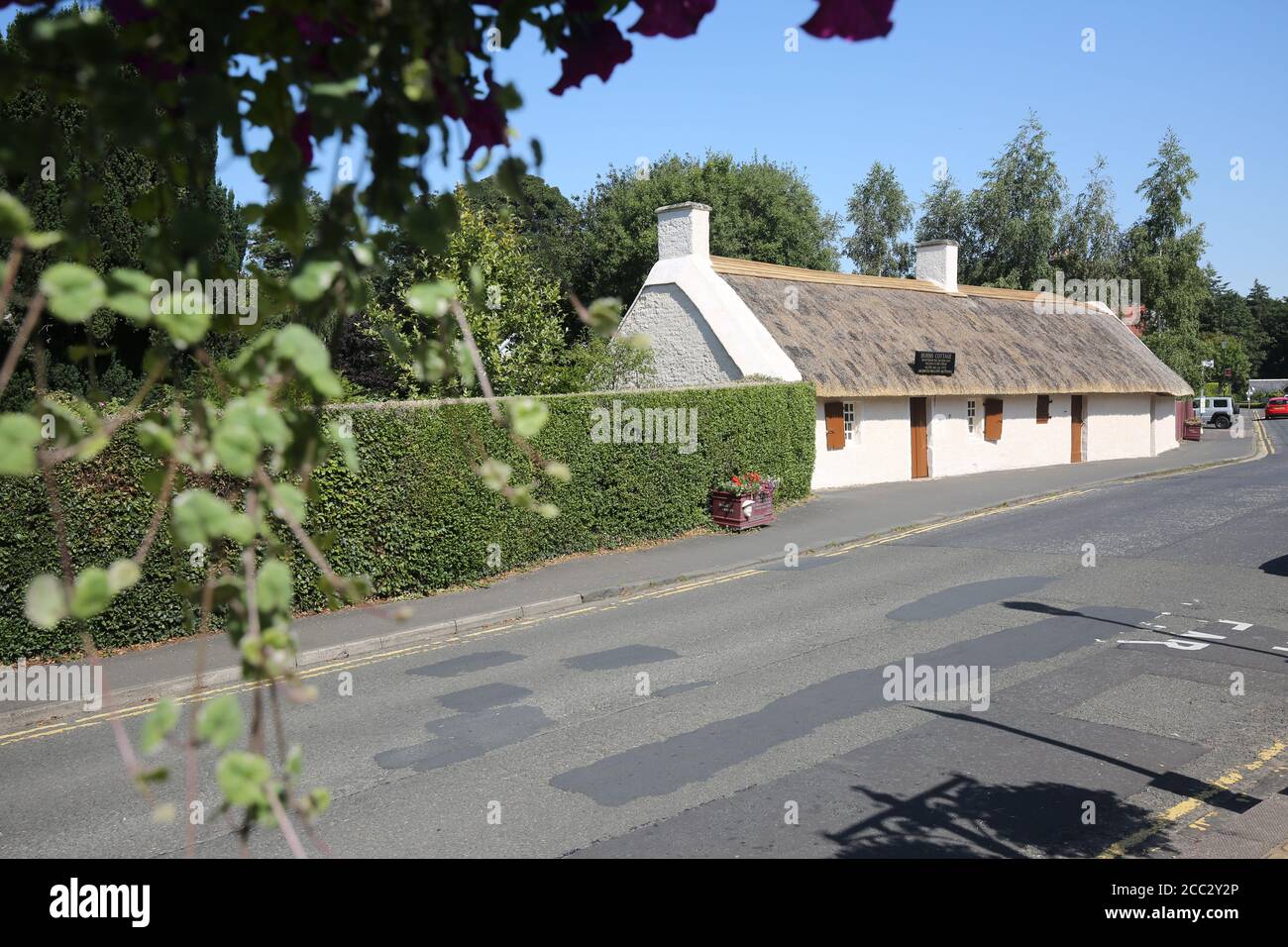 Burns Cottage , Alloway, Ayrshire, Scotland, August 2020 Burns Cottage ...
