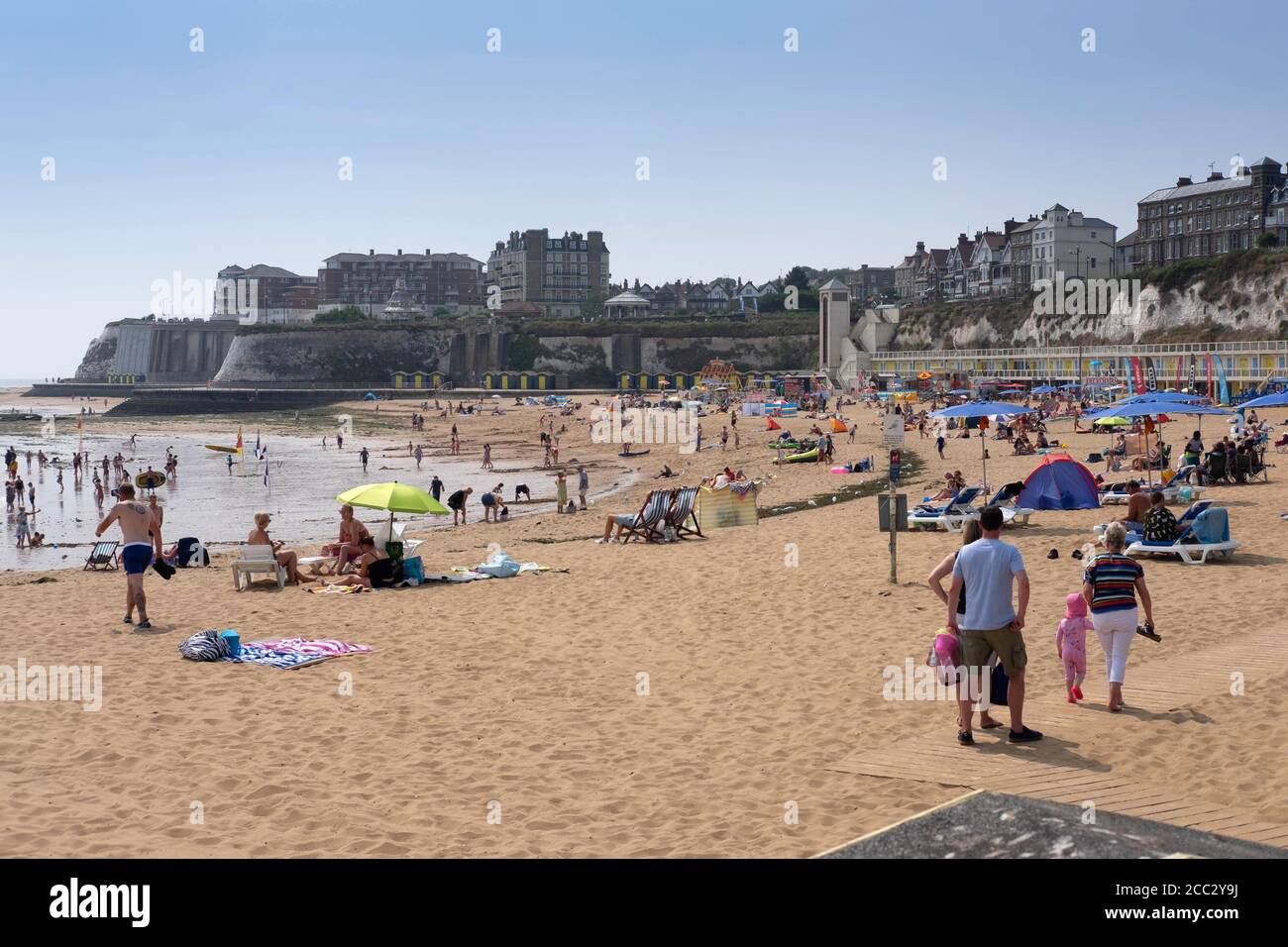 Broadstairs beach, Kent, UK Stock Photo - Alamy