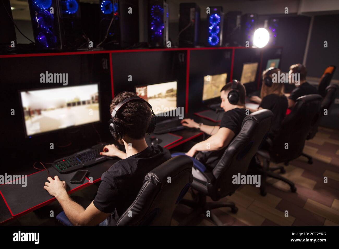 Competition, Entertainment, Computer Addiction concept. Th way of ...