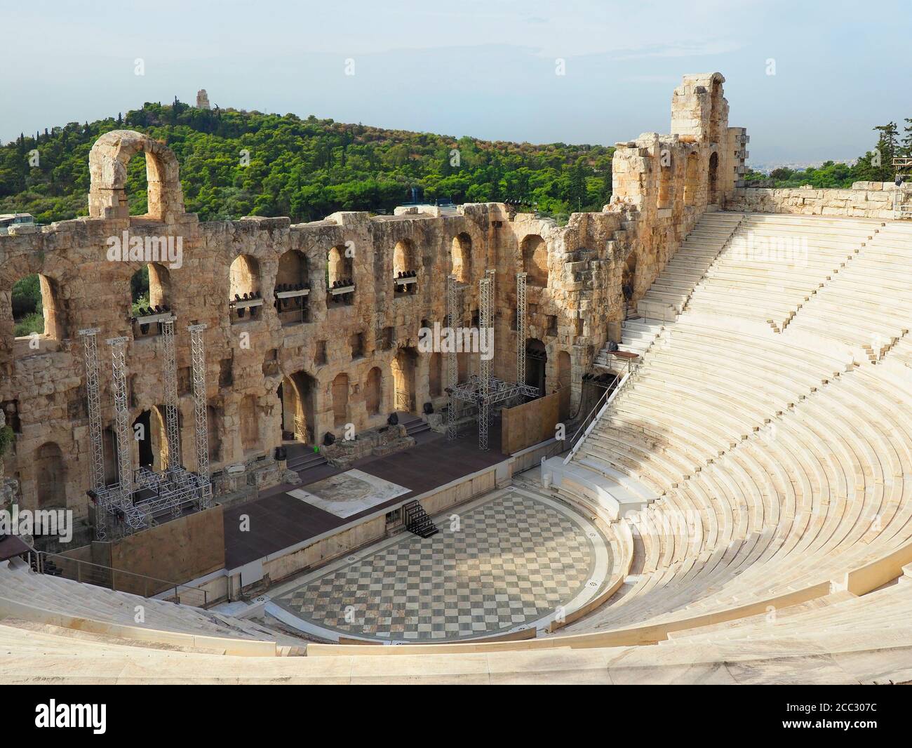Acropolis amphitheater hi-res stock photography and images - Alamy