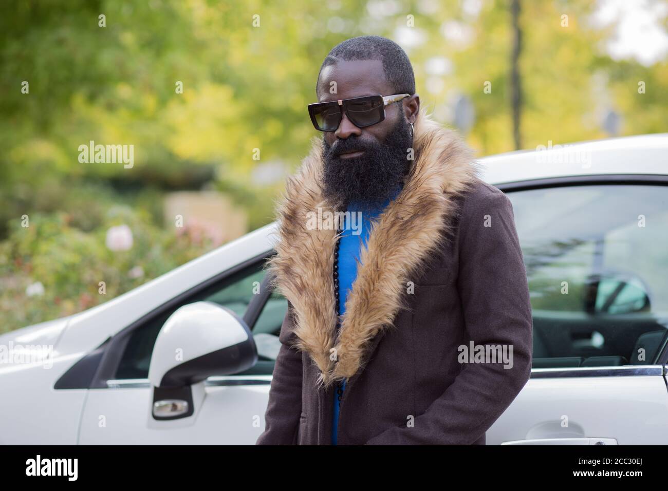 An Africa black man Stock Photo - Alamy