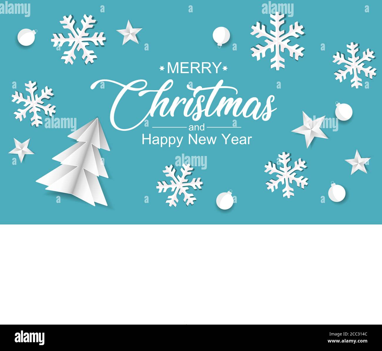 Christmas decorations top view Stock Vector Images - Alamy