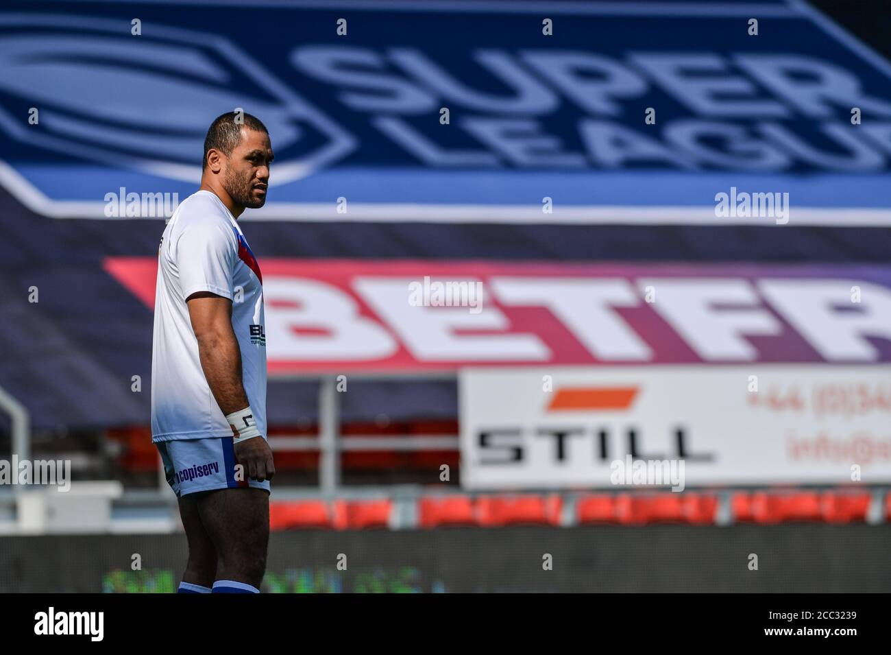 Wakefield Trinity's Bill Tupou Stock Photo - Alamy