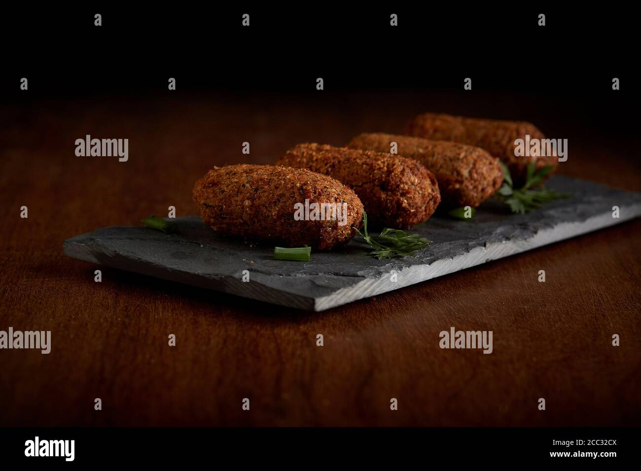 Kibe, Croquete, Delicioso Food, Brazilian Street Food Stock Photo - Alamy