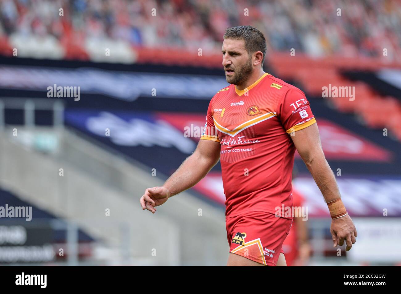 Remi Casty of Catalan Dragons Stock Photo - Alamy