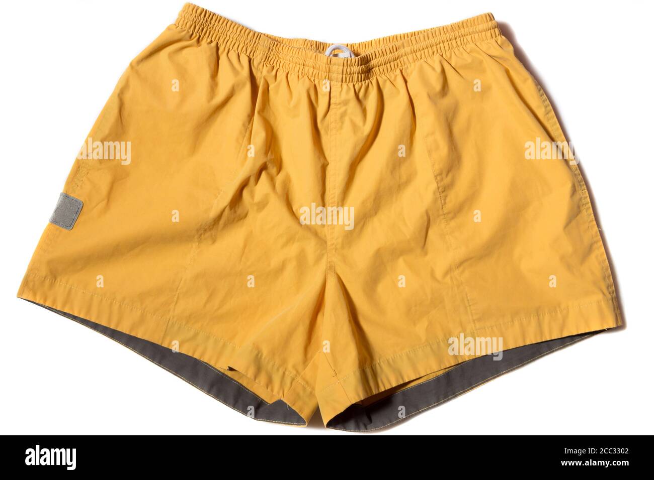 yellow swimming trunks Stock Photo - Alamy