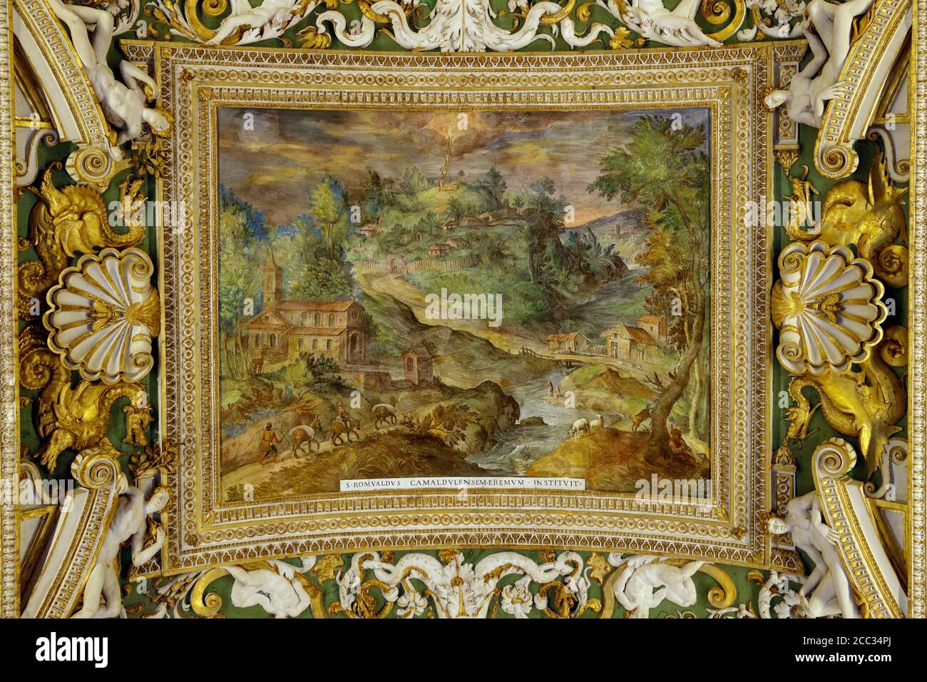 Ceiling gallery maps vatican museum hi-res stock photography and images ...