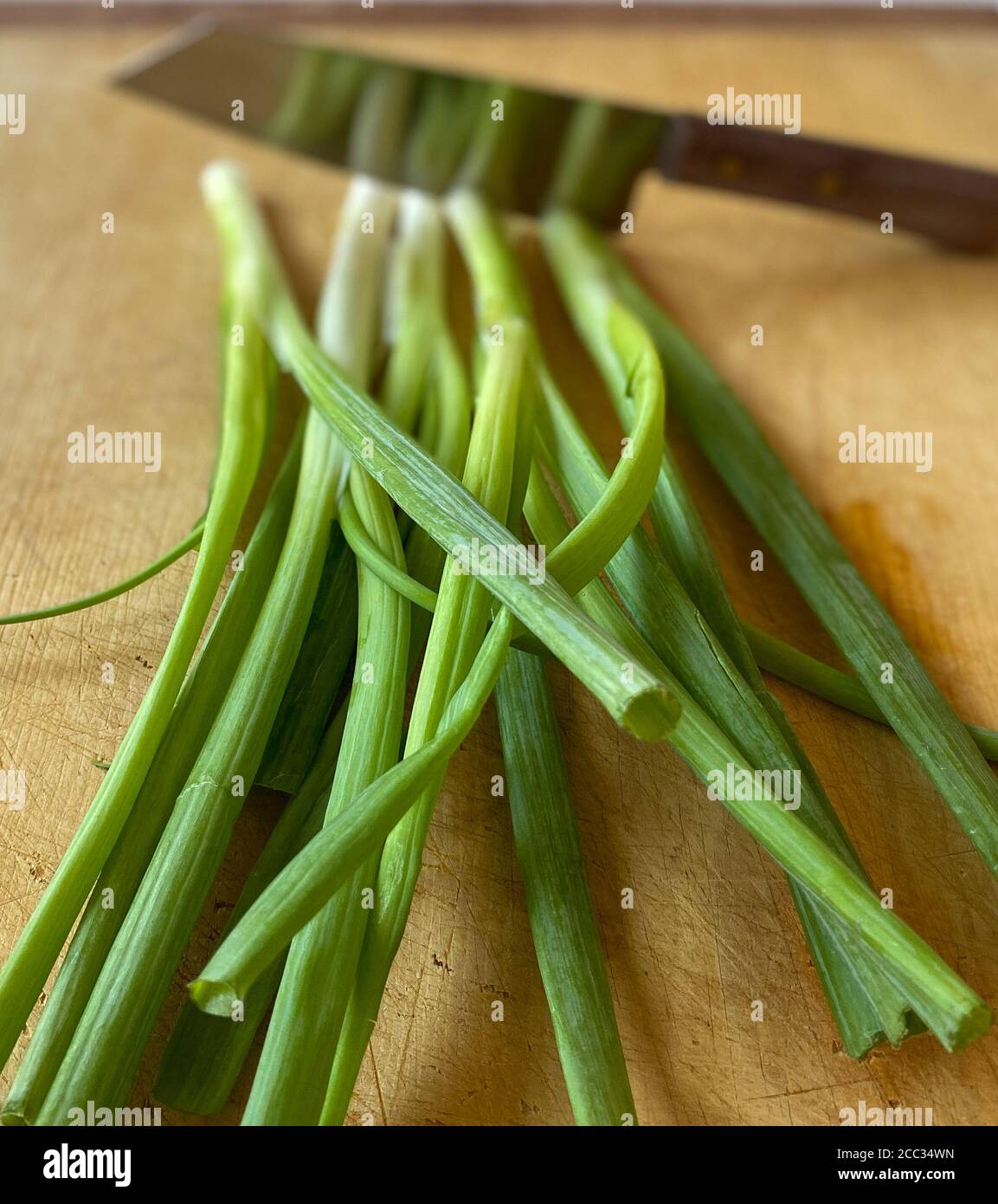 Chopped scallions green onion hi-res stock photography and images - Alamy