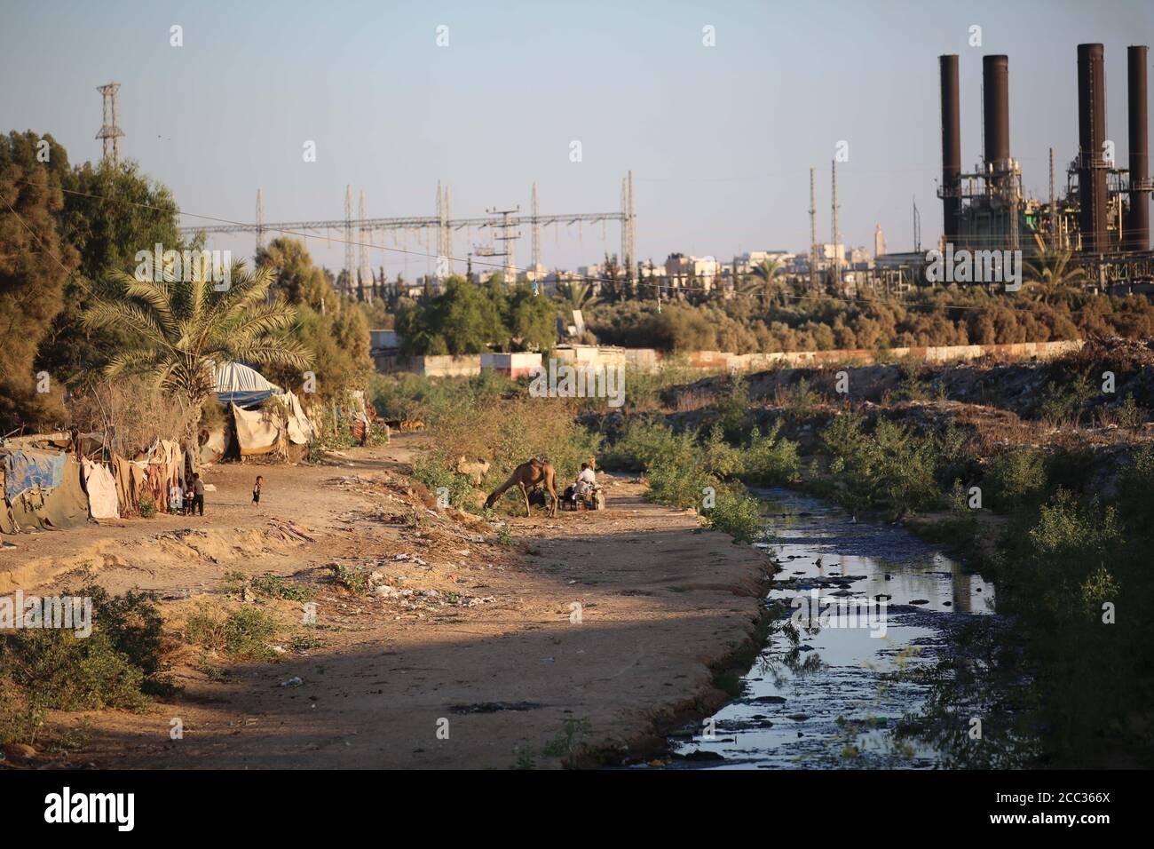 Middle Of The Gaza Strip, The Gaza Strip, Palestine. 17th Aug, 2020 ...