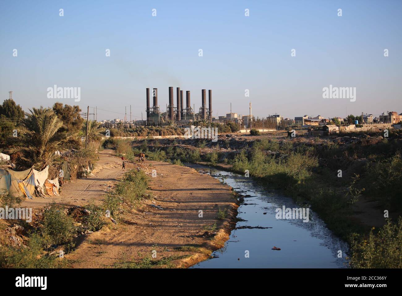 Middle Of The Gaza Strip, The Gaza Strip, Palestine. 17th Aug, 2020 ...
