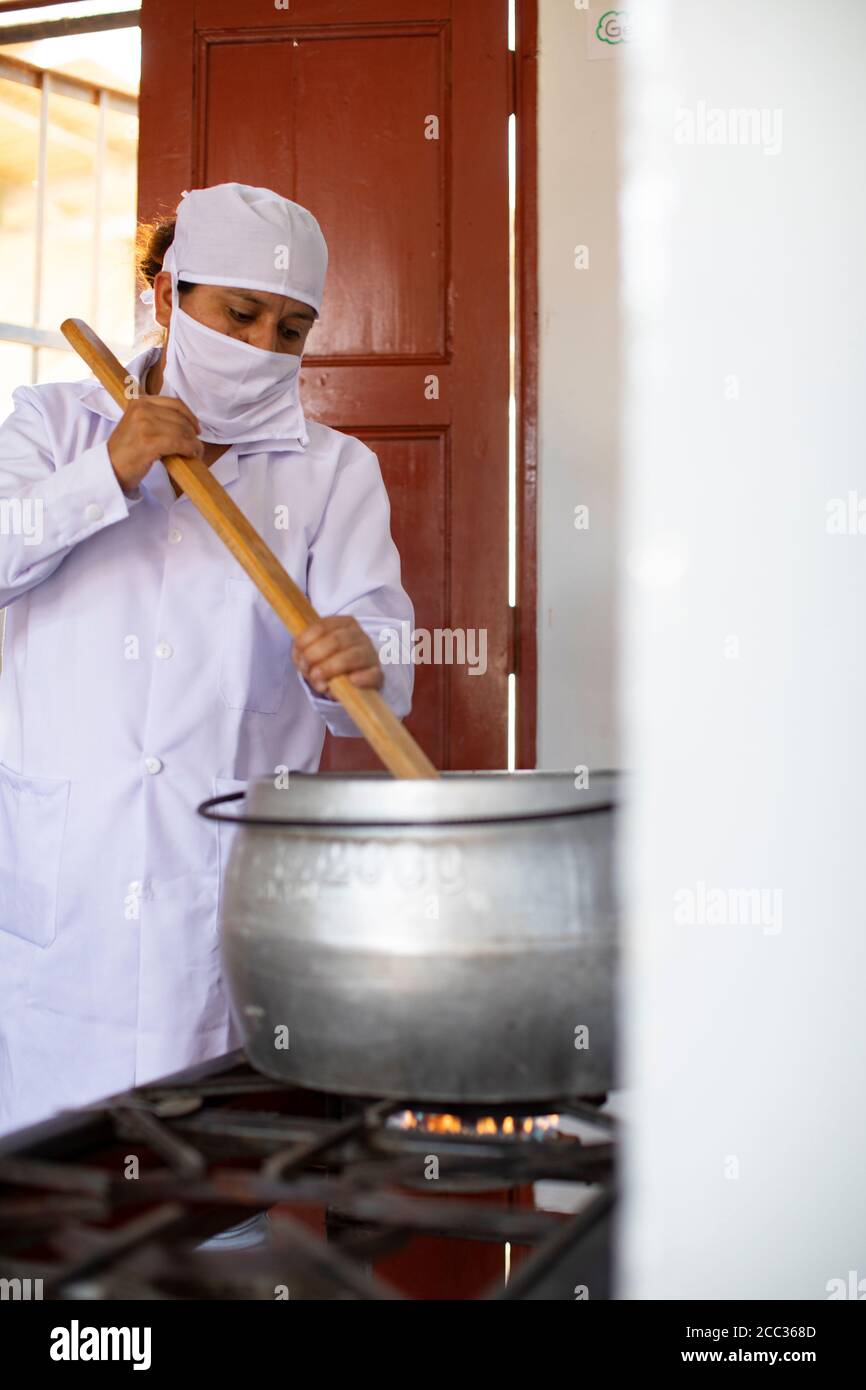 Women cook jam hi-res stock photography and images - Alamy
