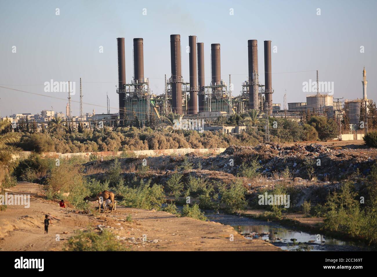 Middle Of The Gaza Strip, The Gaza Strip, Palestine. 17th Aug, 2020 ...