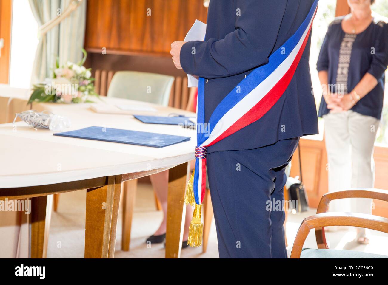 Mayoral sash hi-res stock photography and images - Alamy