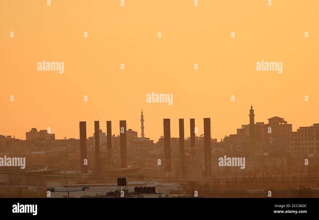 Middle Of The Gaza Strip, The Gaza Strip, Palestine. 17th Aug, 2020 ...