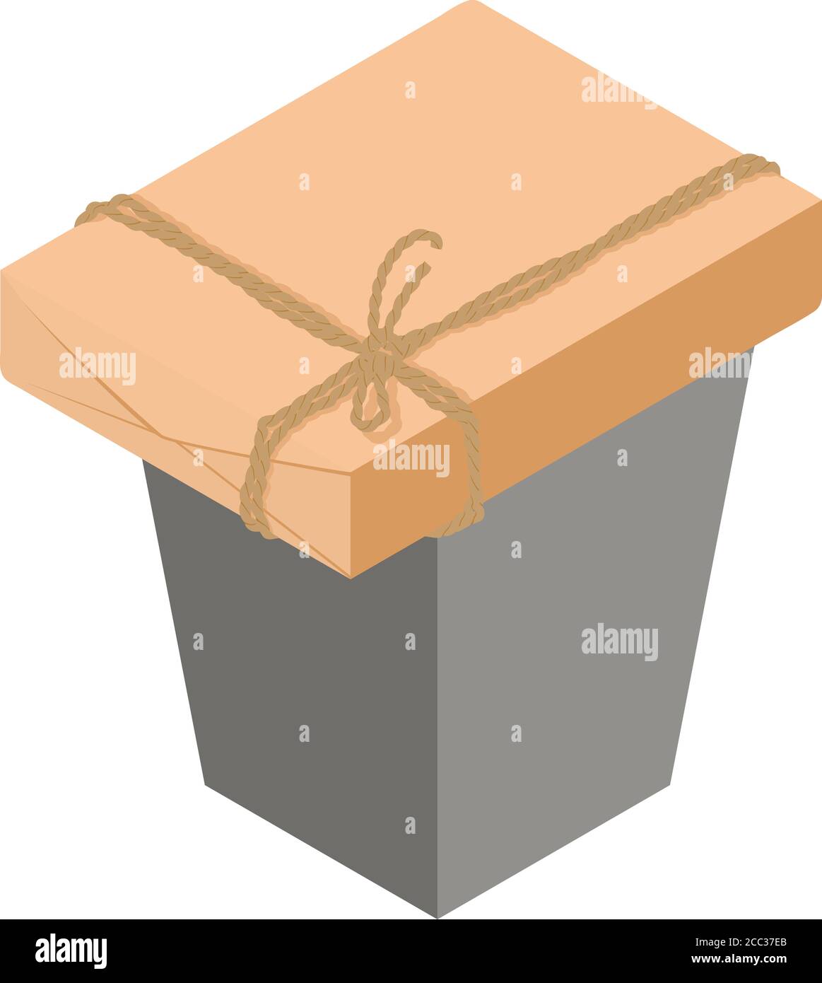 Mail package icon, isometric style Stock Vector Image & Art - Alamy