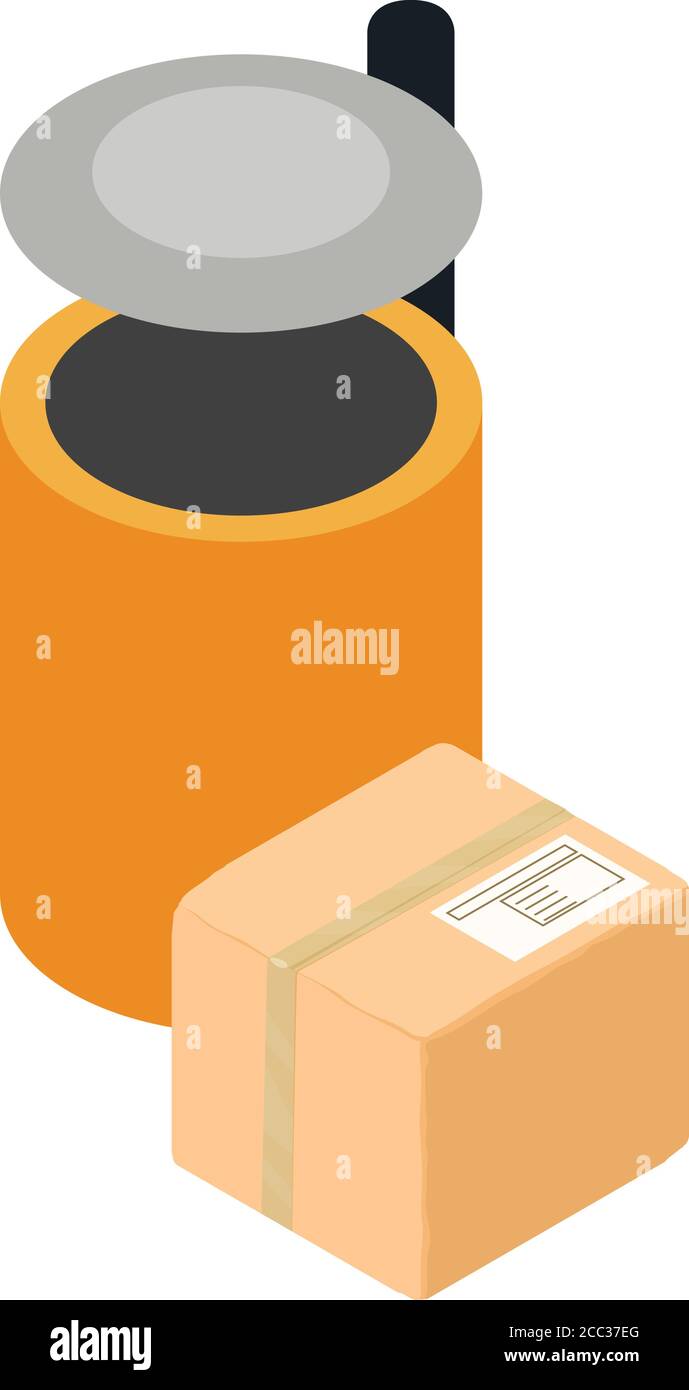 Concept disposal icon, isometric style Stock Vector Image & Art - Alamy