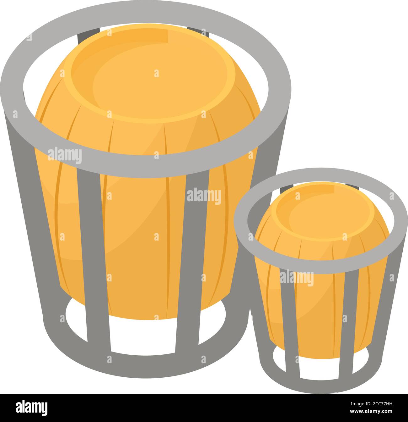 Isometric barrel 3d realistic hi-res stock photography and images - Alamy