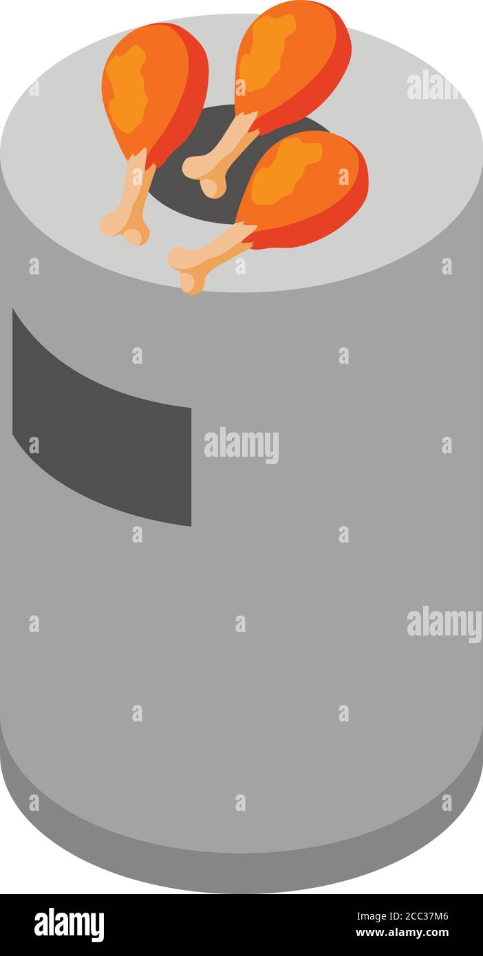 Organic waste icon, isometric style Stock Vector Image & Art - Alamy