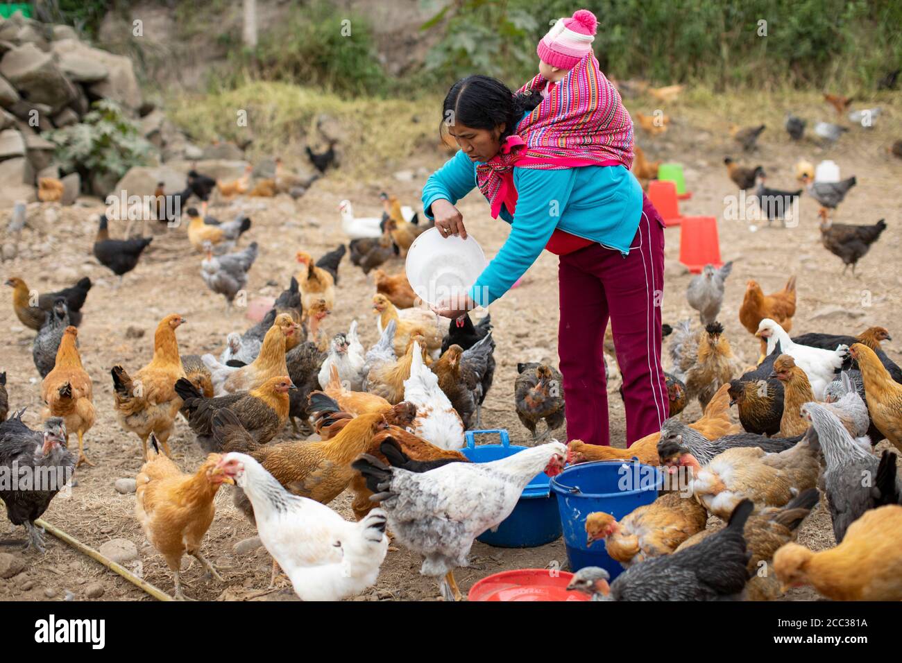 Juana Espinoza (44) is a participant in CARE and PepsiCo’s She Feed the ...