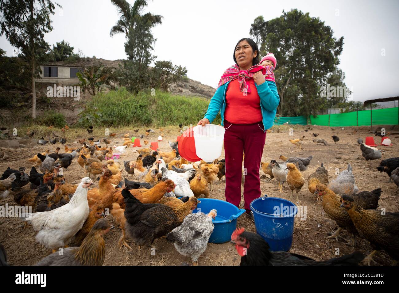 Juana Espinoza (44) is a participant in CARE and PepsiCo’s She Feed the ...