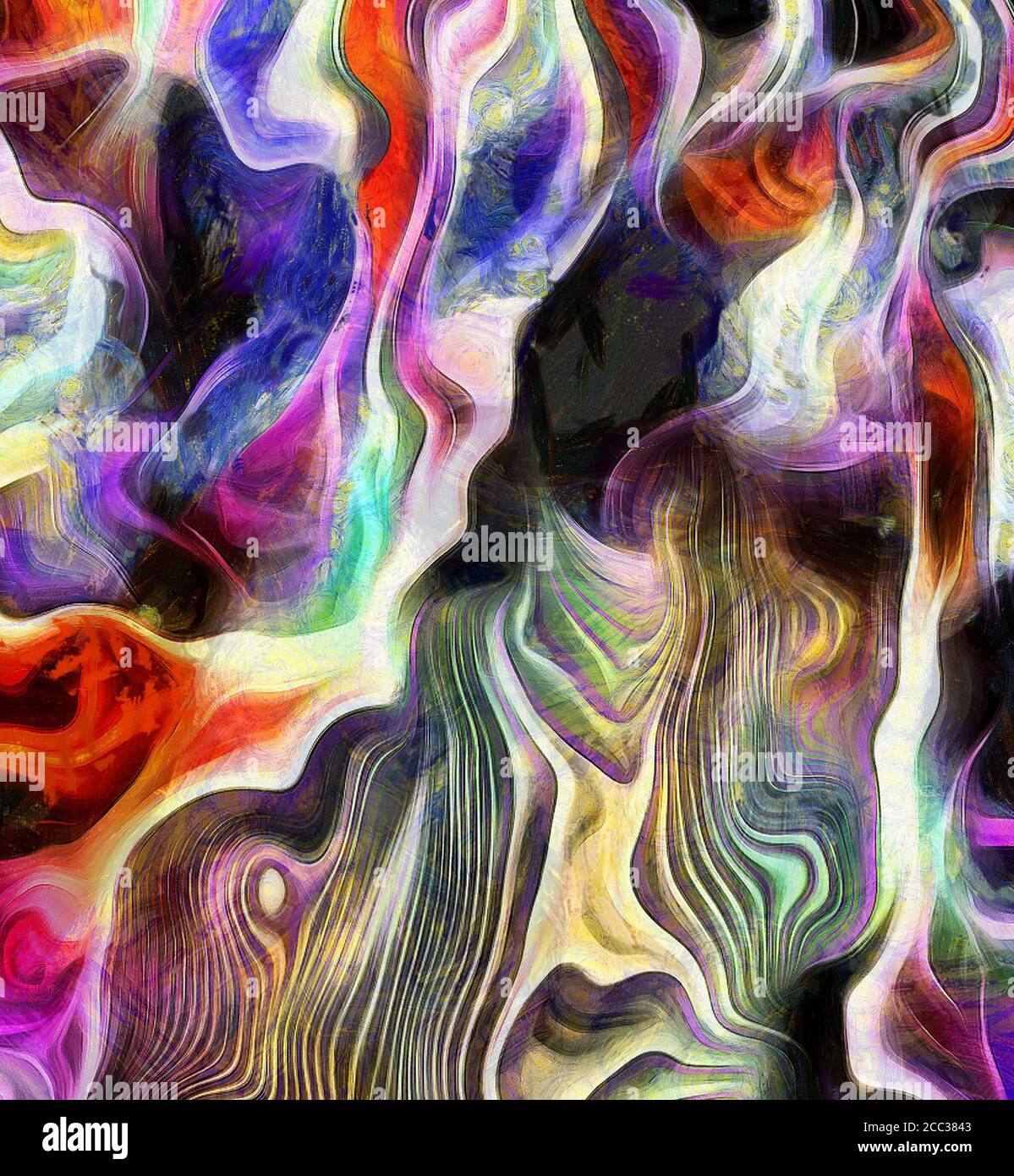 Swirl of muted colors hi-res stock photography and images - Alamy