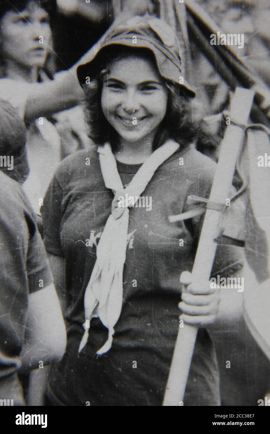 1970s summer camp hi-res stock photography and images - Alamy