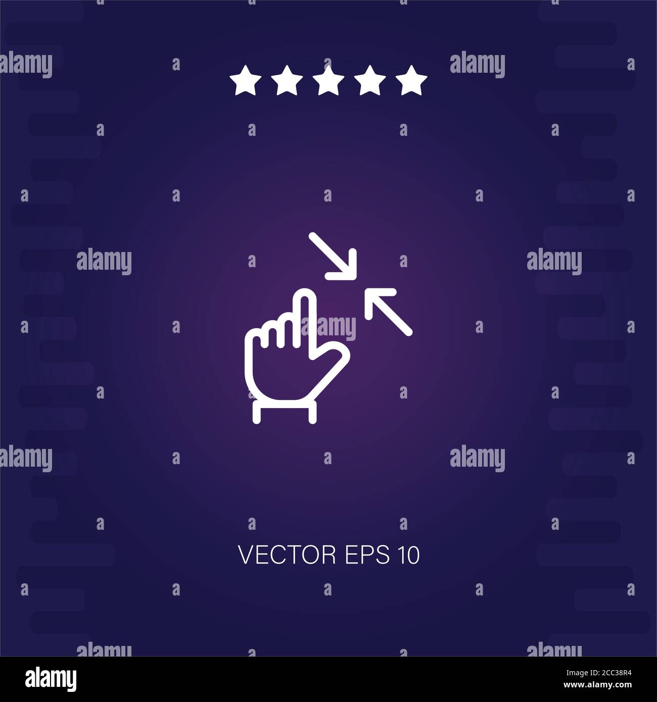 zoom out vector icon modern illustration Stock Vector Image & Art - Alamy