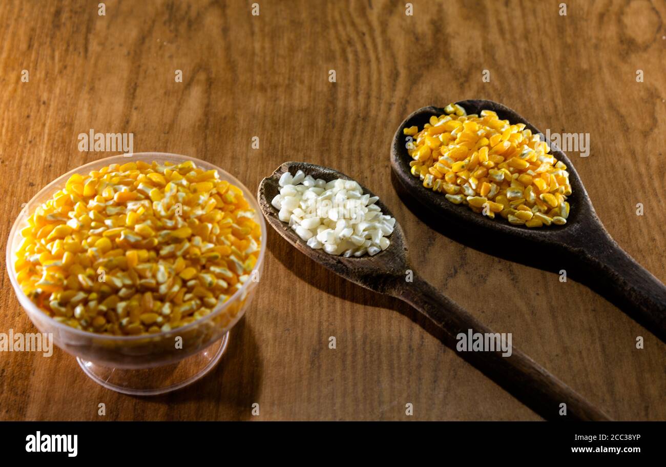 Corn for hominy. Dish known in different regions of Brazil, hominy can ...