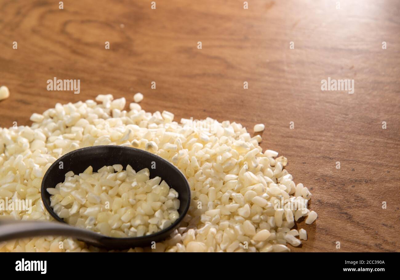 Corn for hominy. Dish known in different regions of Brazil, hominy can ...