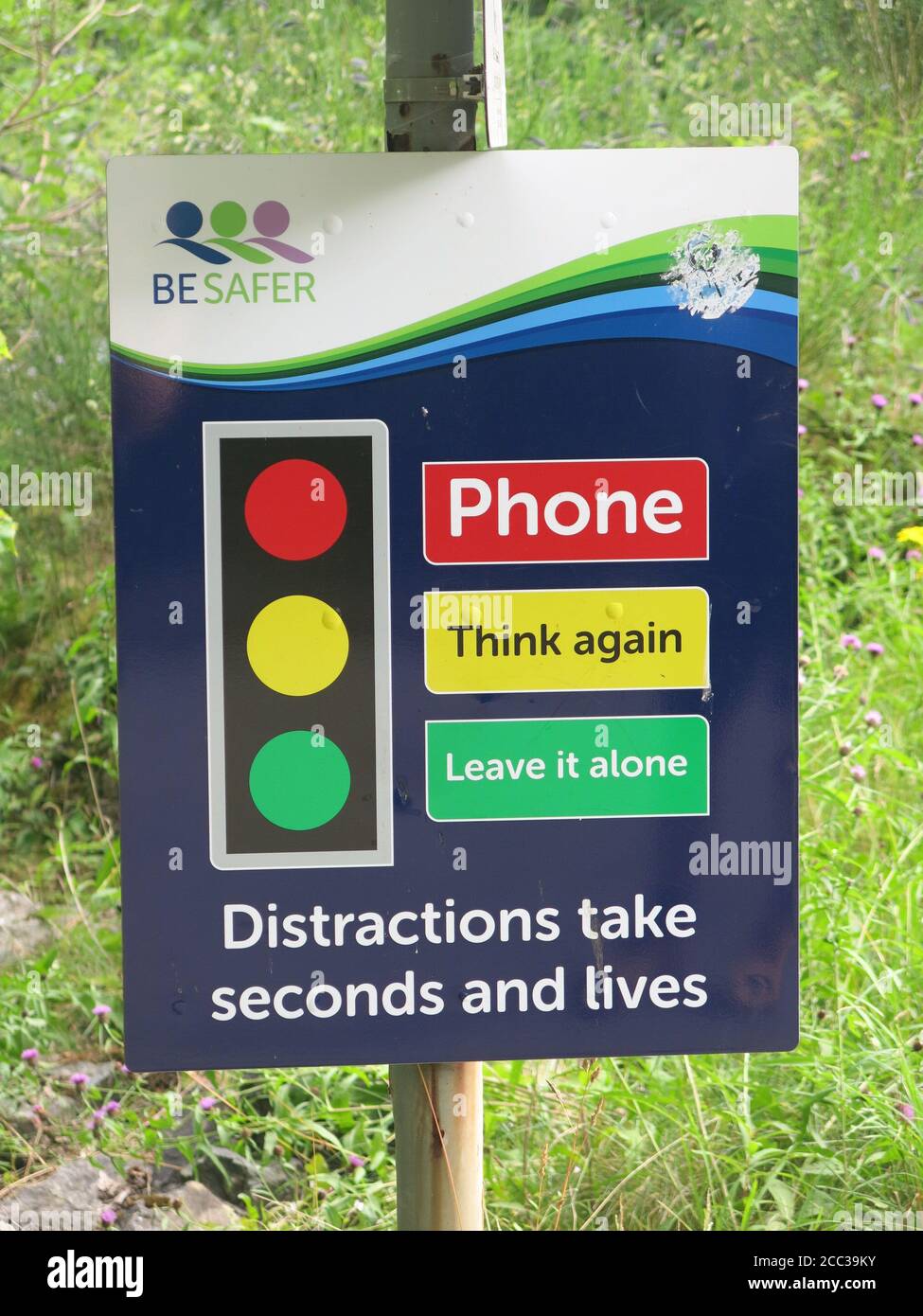 Public safety campaign regarding the use of mobile phones whilst ...