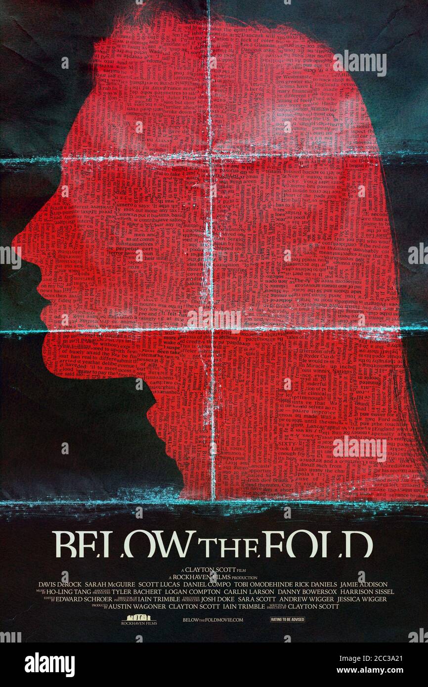 BELOW THE FOLD, poster, 2020. © Nerdbombers / Courtesy Everett ...