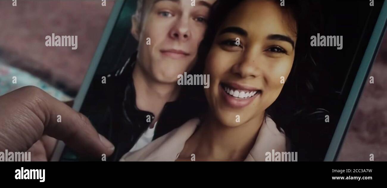 ENDLESS, from left: Nicholas Hamilton, Alexandra Shipp, 2020. © Quiver ...