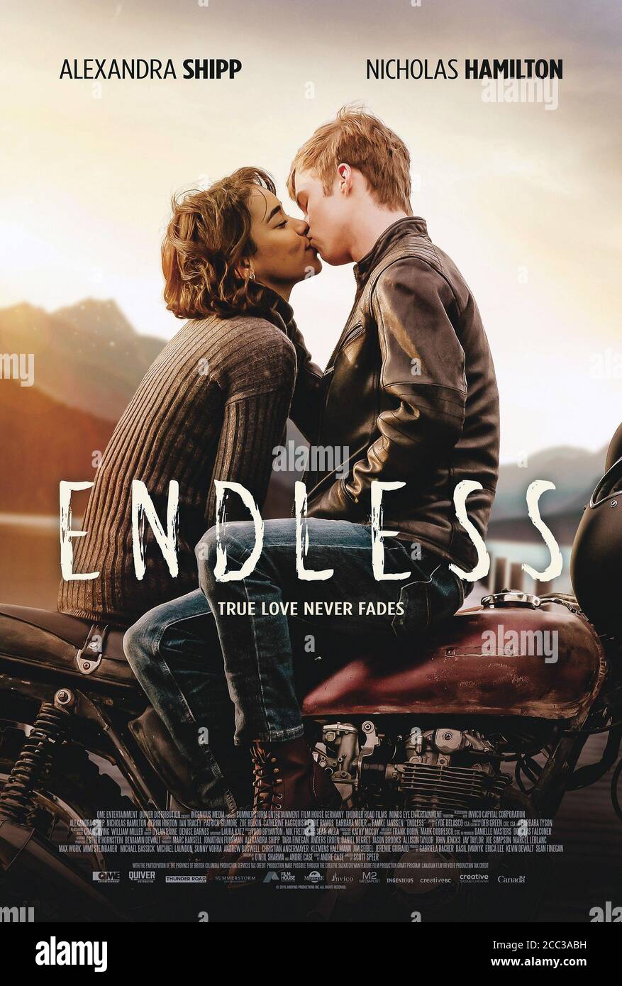 ENDLESS, US poster, from left: Alexandra Shipp, Nicholas Hamilton, 2020 ...