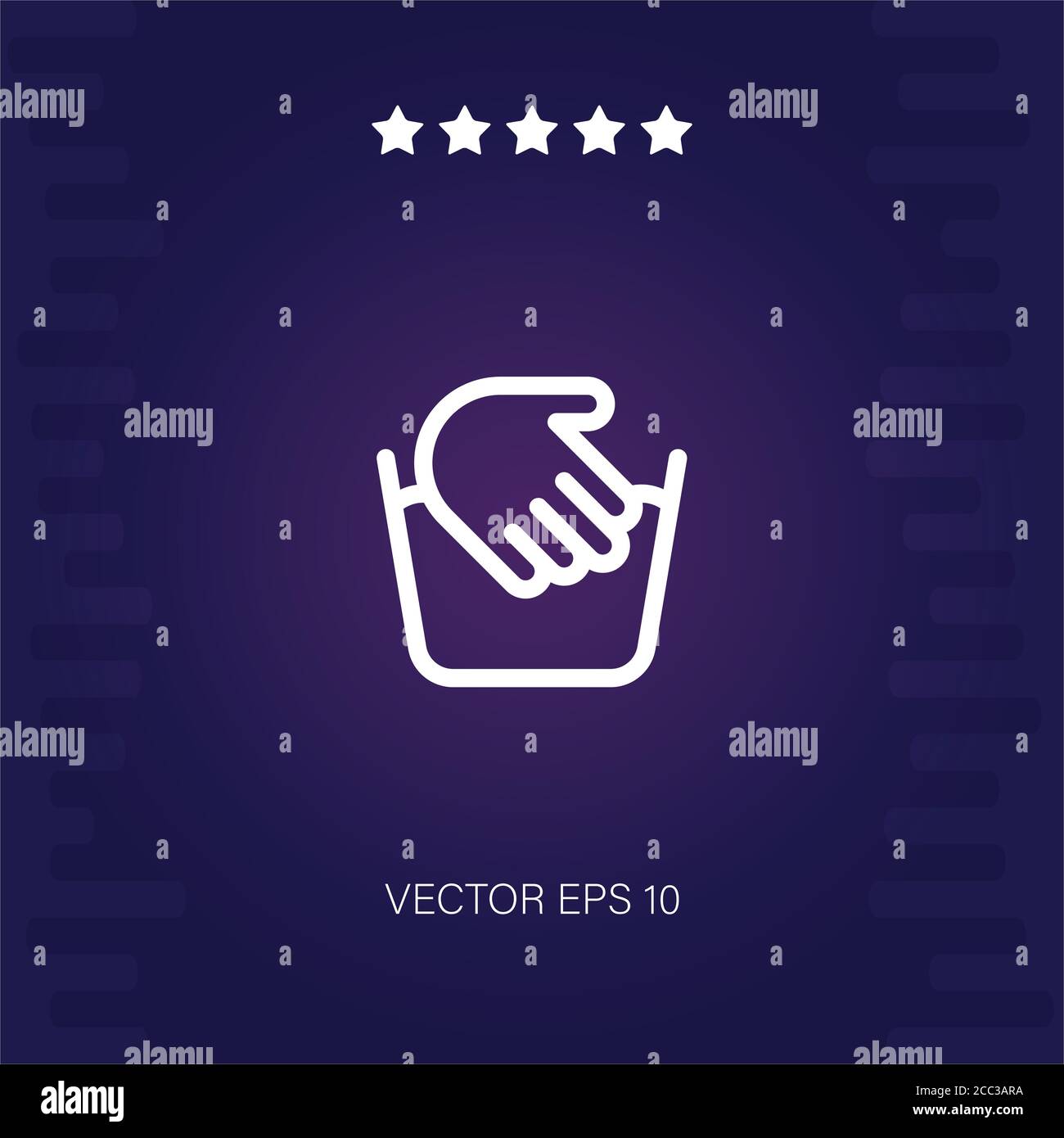 hand wash vector icon modern illustration Stock Vector Image & Art - Alamy