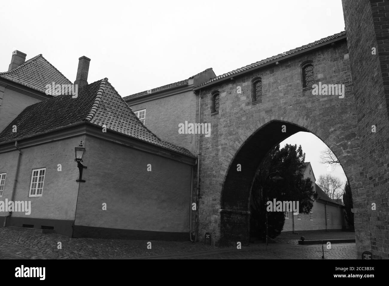 Old danish architecture Black and White Stock Photos & Images - Alamy