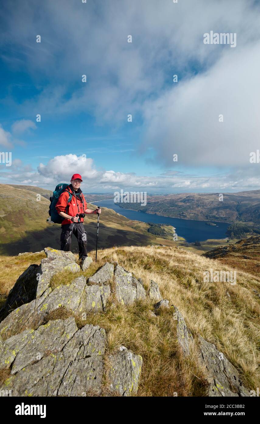 Happy hike lake district hi-res stock photography and images - Alamy