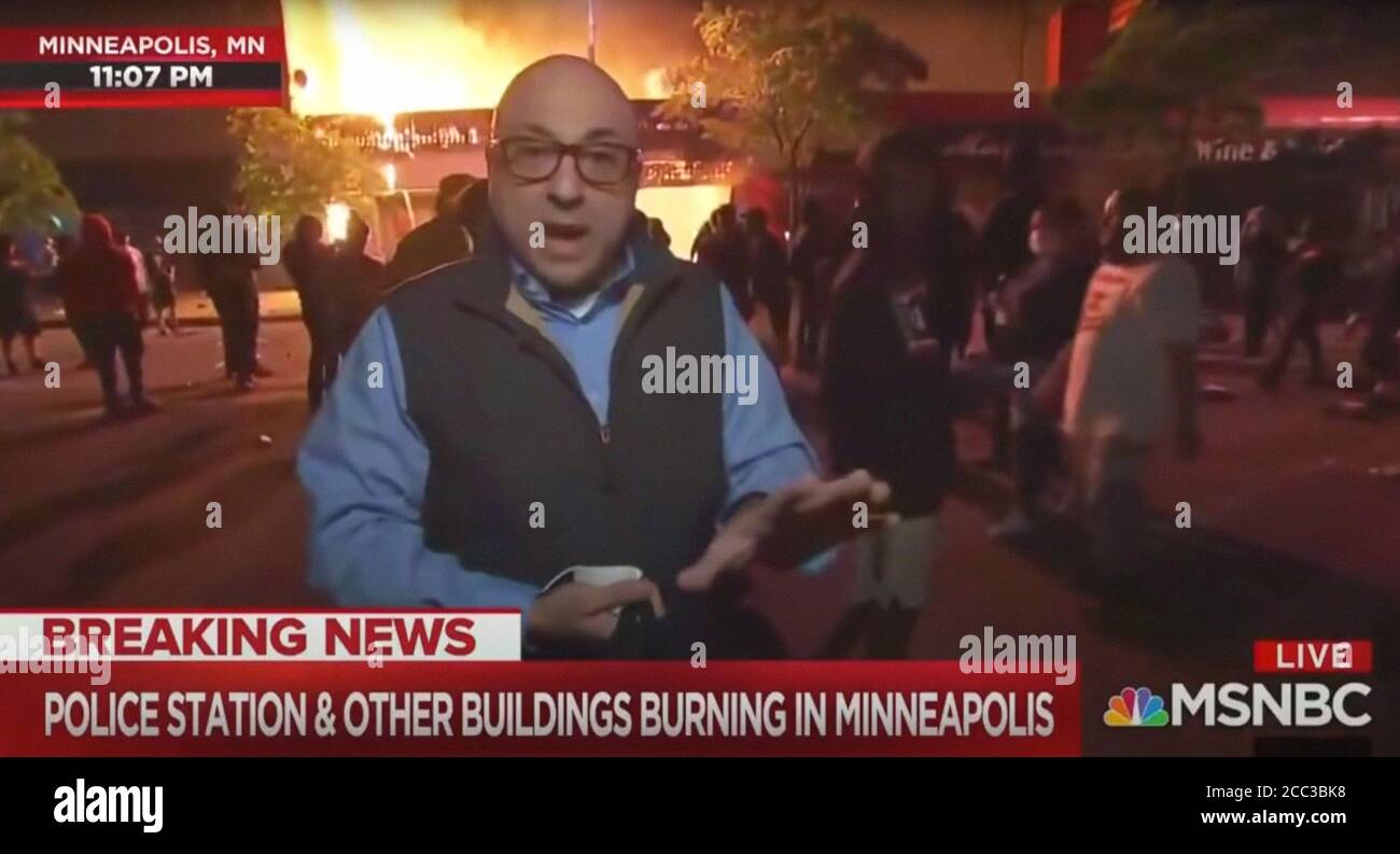 TRUMP CARD, MSNBC reporter Ali Velshi in Minneapolis after the killing ...