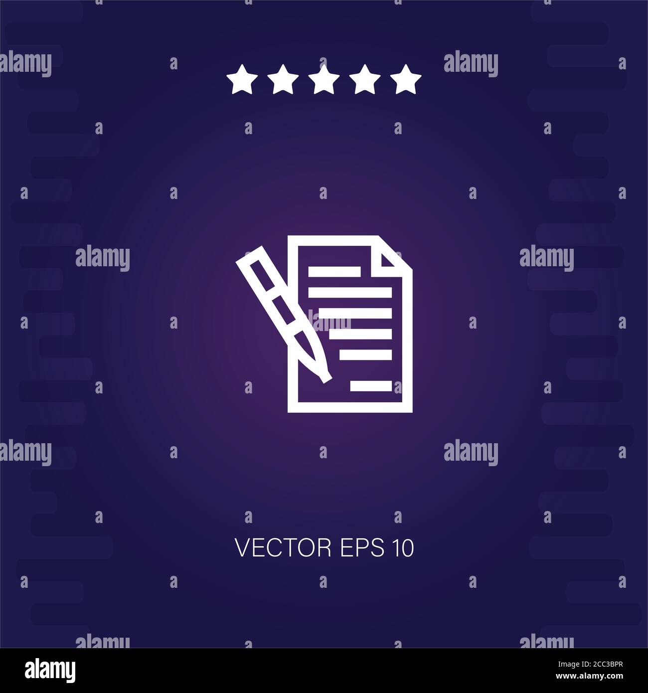 agreement vector icon modern illustration Stock Vector Image & Art - Alamy