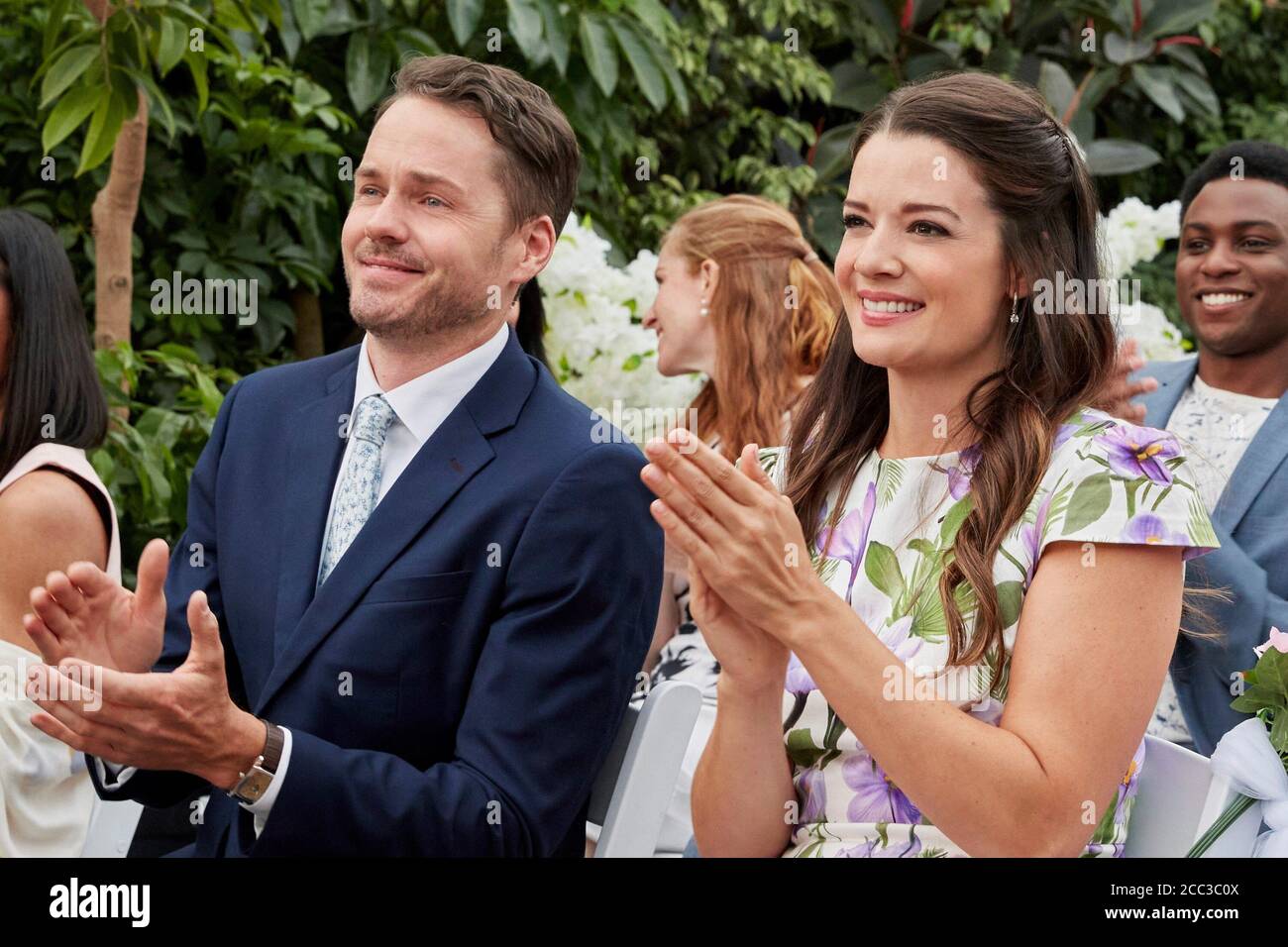 WEDDING EVERY WEEKEND, from left: Paul Campbell, Kimberley Sustad ...