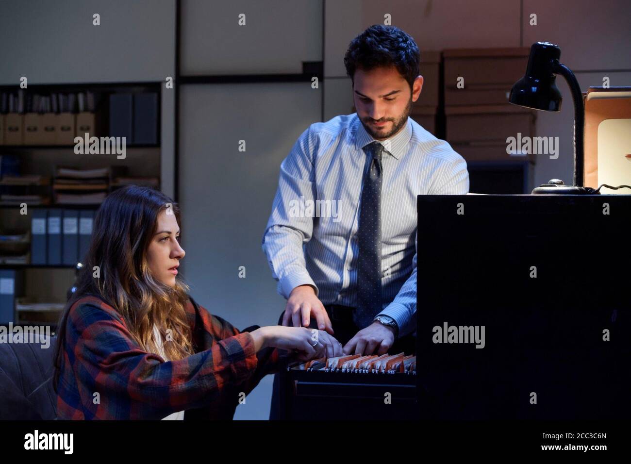 IN THE DARK, from left: Perry Mattfeld, Theodore Bhat, The Truth Hurts ...