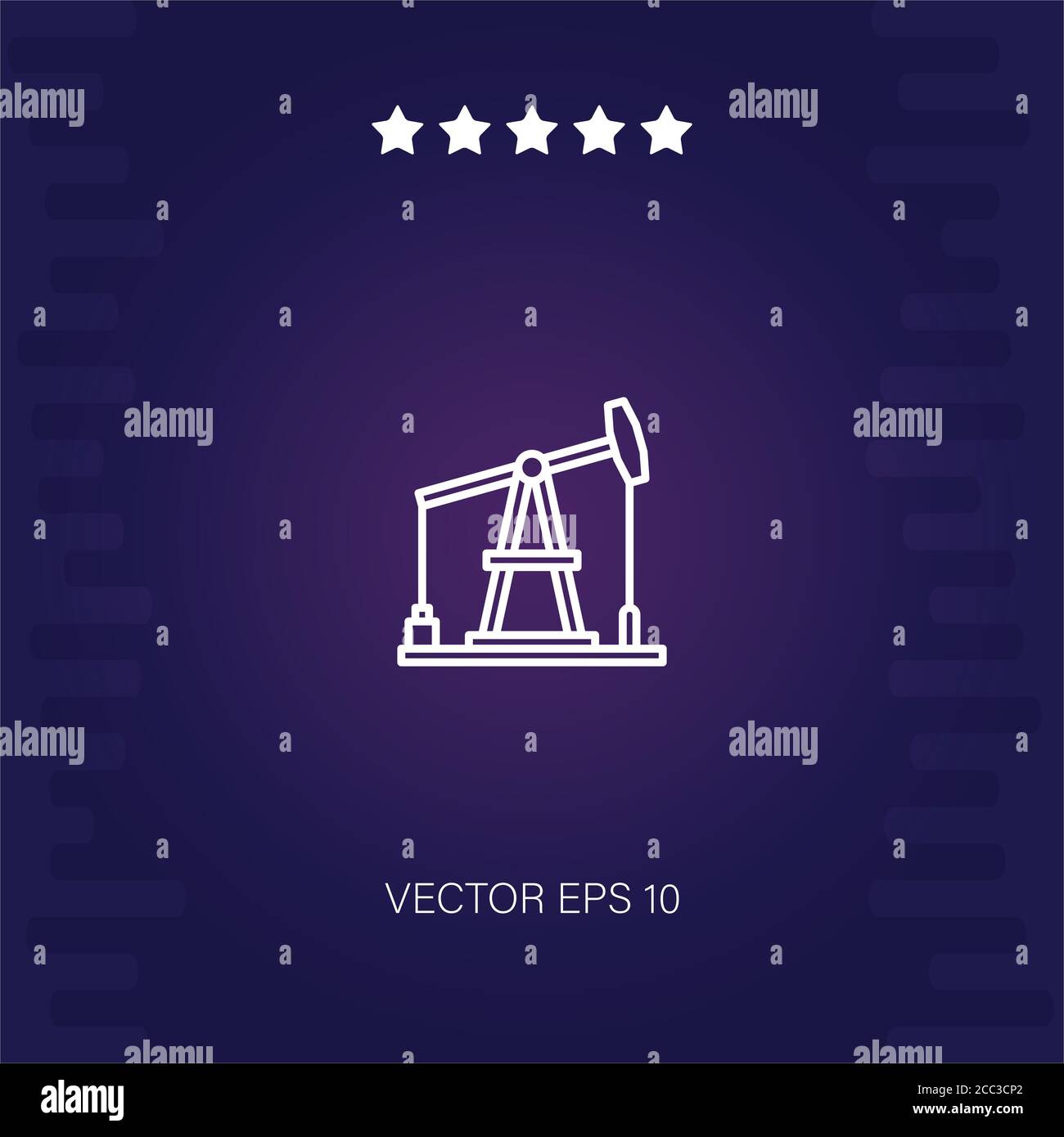 oil pumps vector icon modern illustration Stock Vector Image & Art - Alamy