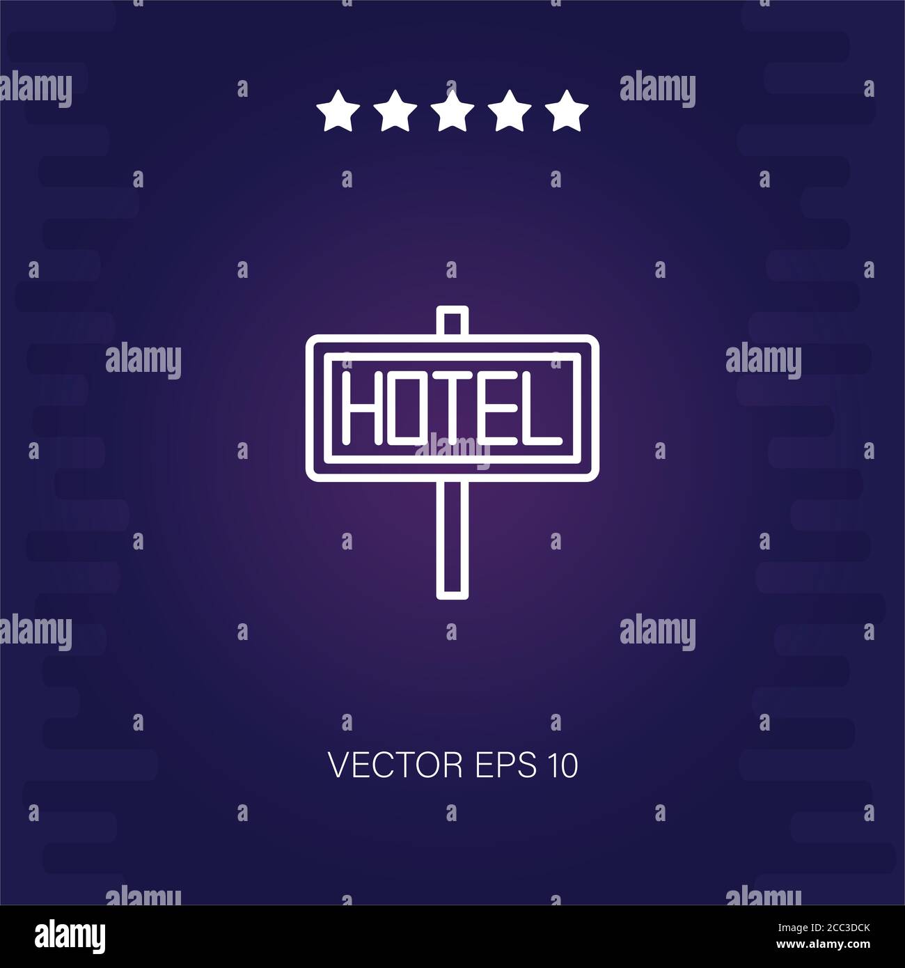 signage vector icon modern illustration Stock Vector Image & Art - Alamy