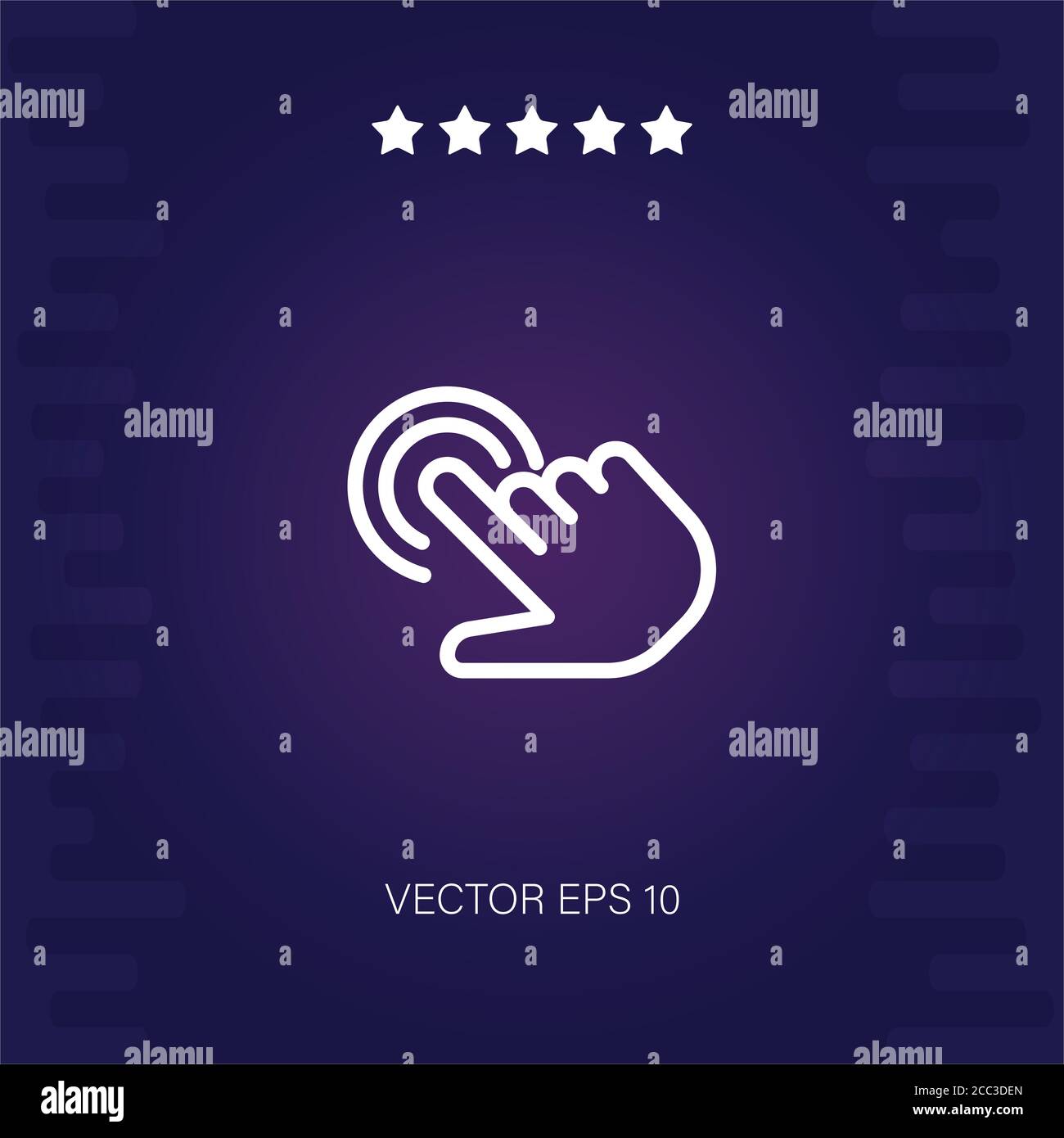 tap vector icon modern illustration Stock Vector Image & Art - Alamy