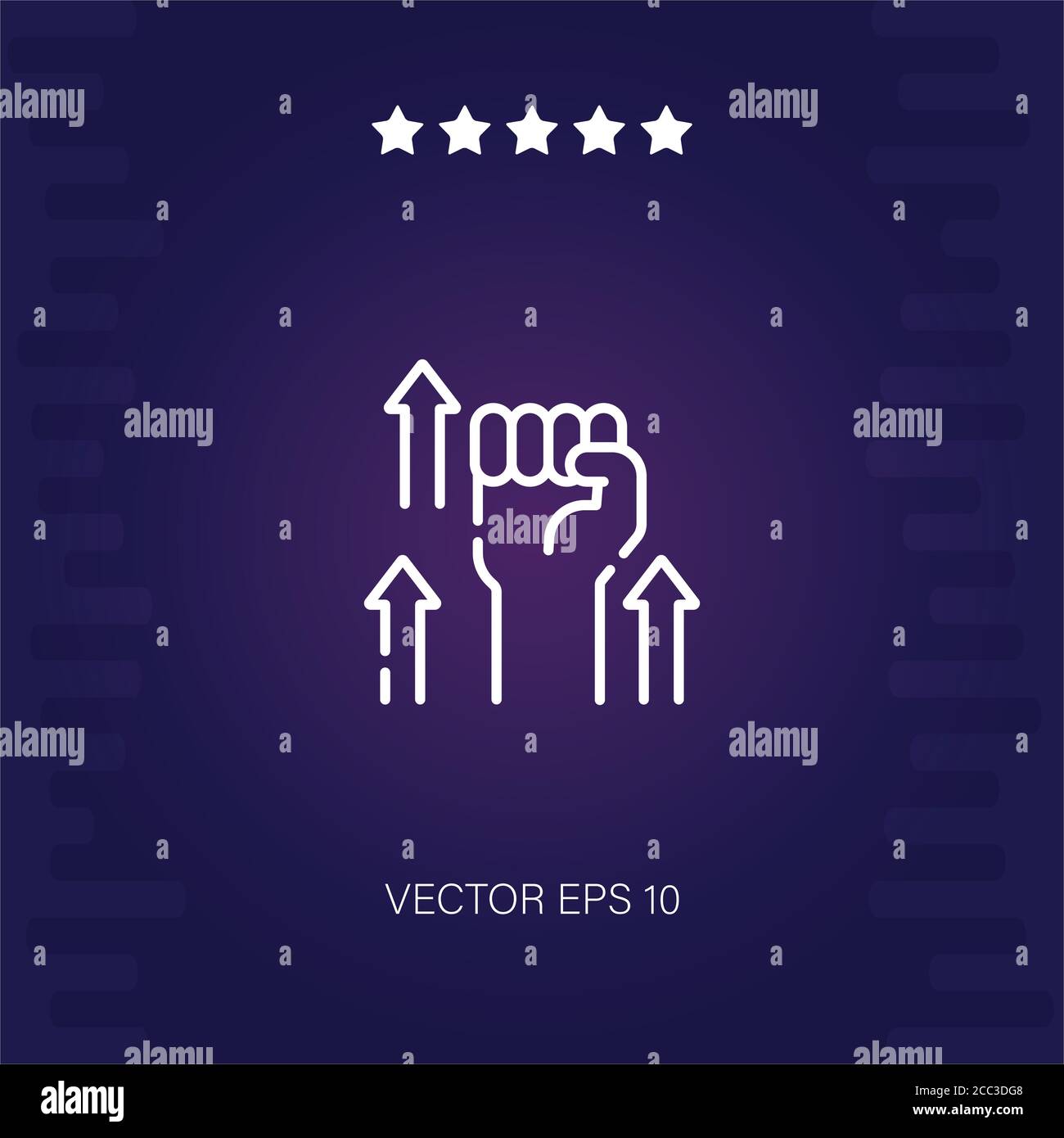 willpower vector icon modern illustration Stock Vector Image & Art - Alamy