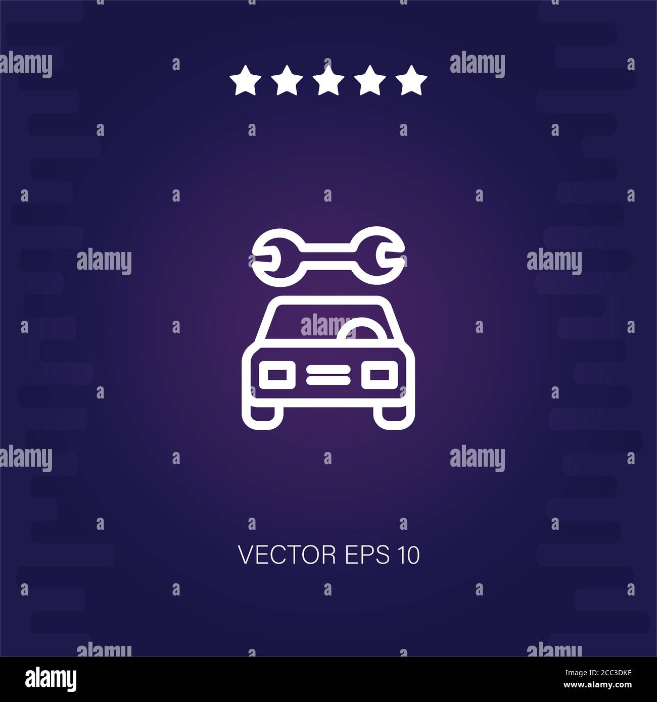 car repair vector icon modern illustration Stock Vector Image & Art - Alamy