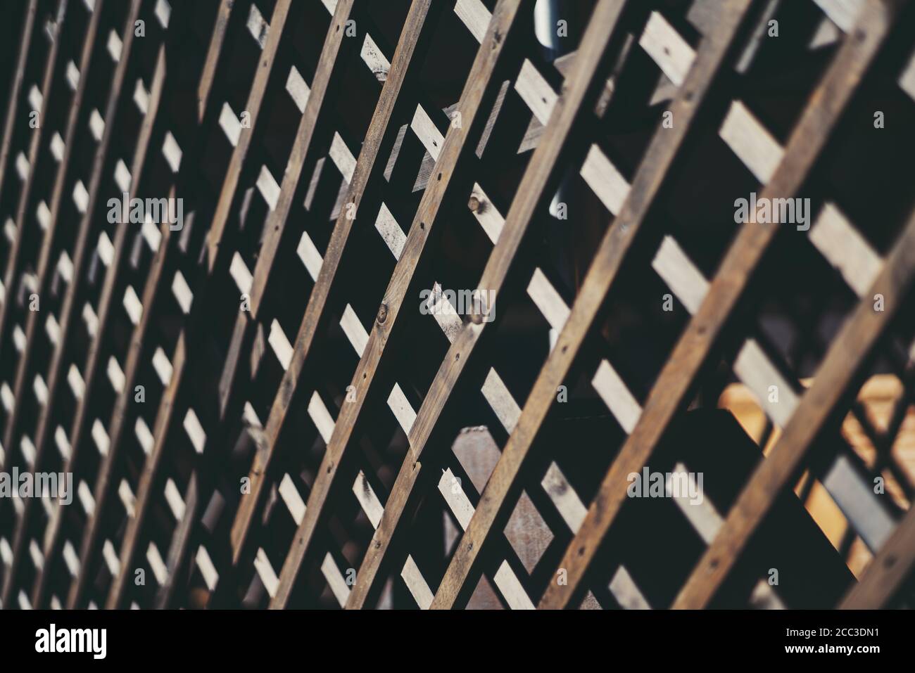 Fence battens hi-res stock photography and images - Alamy